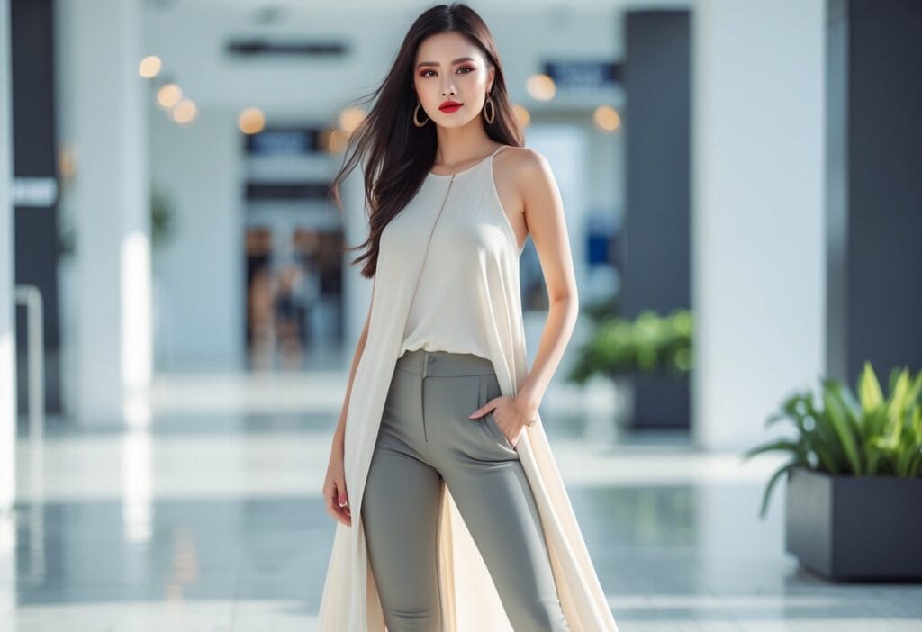 Sådan styler du lange kjoler med moderne hotpants til enhver lejlighed